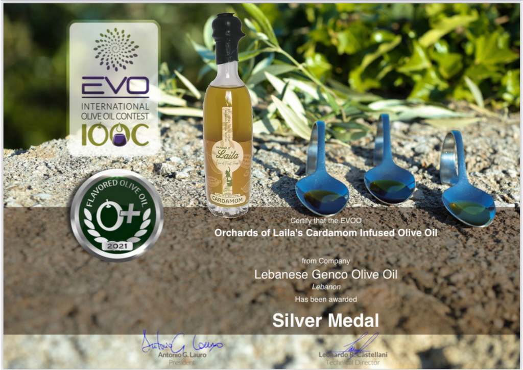 Orchards of Laila's Infused Olive Oil first International Competition ...