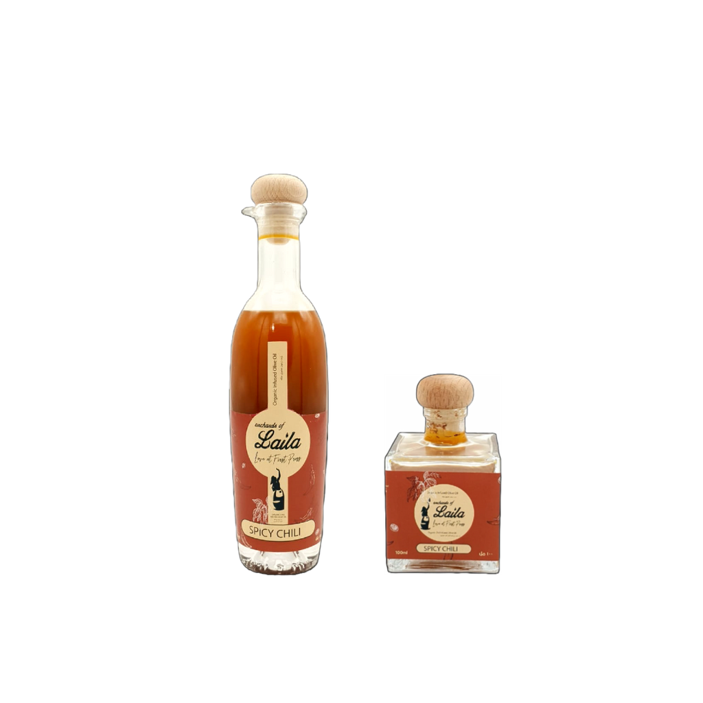 Spicy Chili Infused Olive Oil – Orchards of Laila by LebGenco