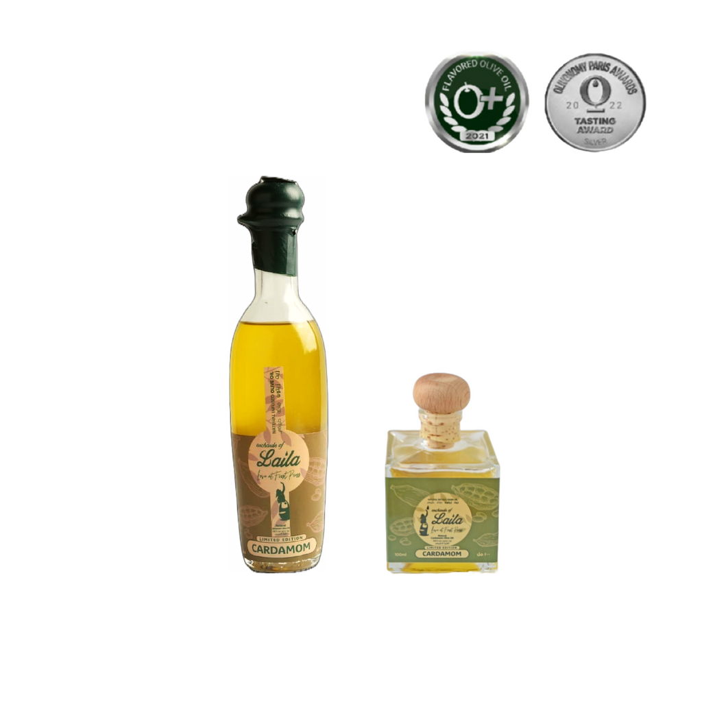 Cardamom Infused Olive Oil – Orchards of Laila by LebGenco